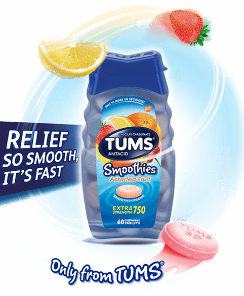 TUMS® Smoothies™ | TUMS® Antacid